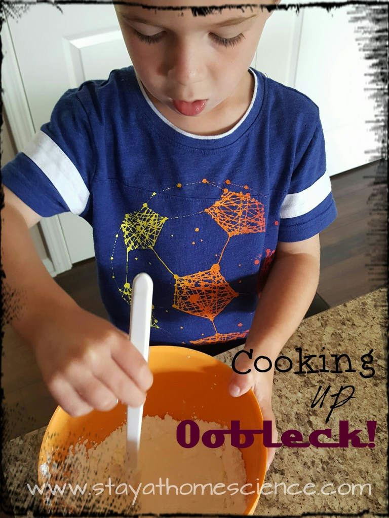 Oobleck Art: A Preschool STEAM Activity – Stay-at-Home Science
